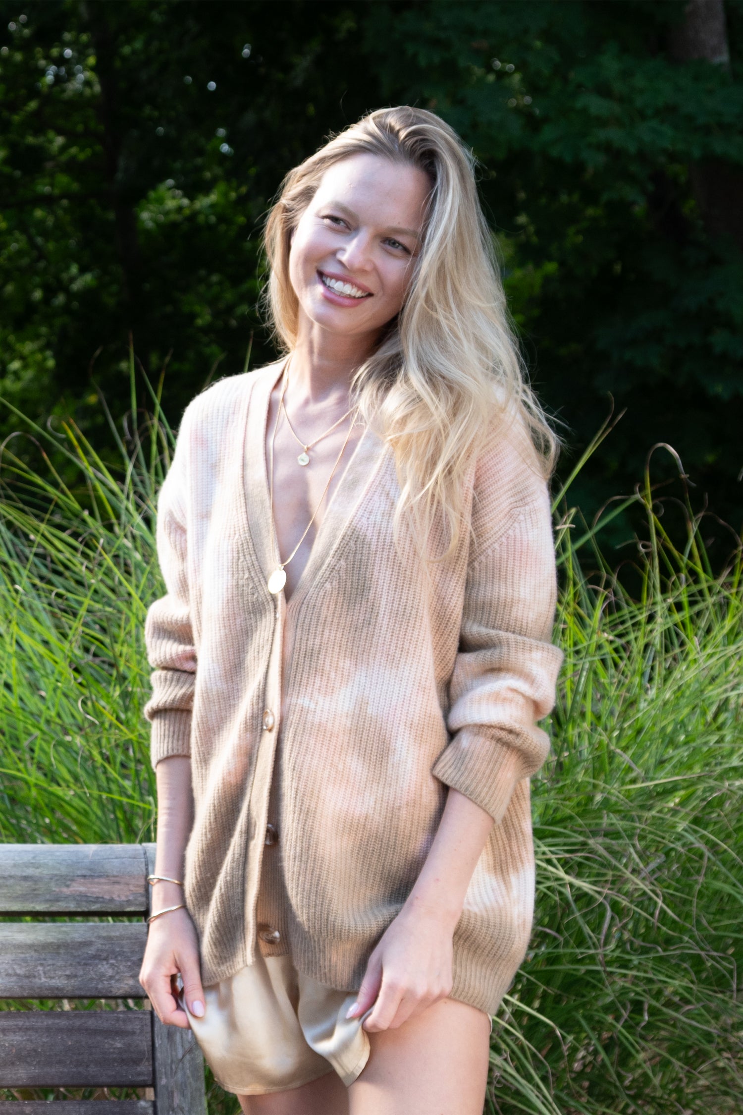 Cashmere slouchy Boyfriend Cardi – Marea Clothing